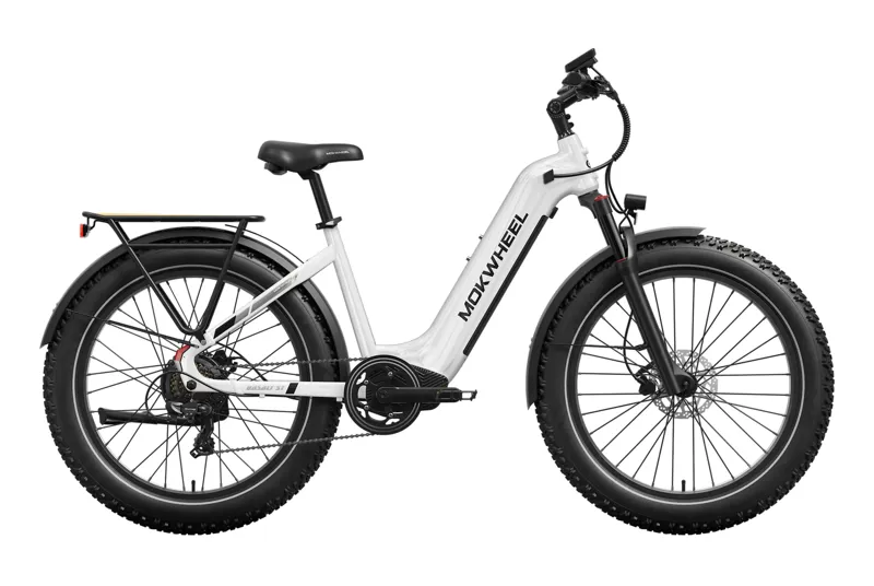 Mokwheel Basalt 2.0 Step Through Standard Ebike in White